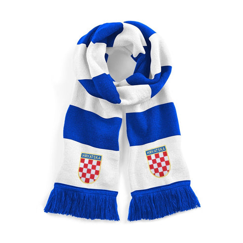 Croatia Retro Football Scarf – Old School Football